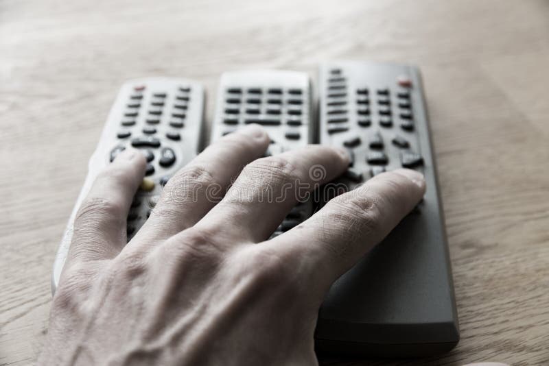 Remote control tv stock photo. Image of involved, move - 37623952