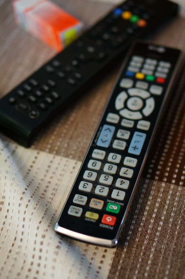 TV remote stock illustration. Illustration of cloth, numbers - 59021199