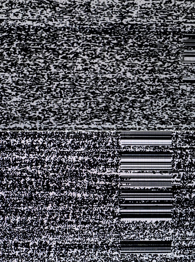 Vector TV Static stock vector. Illustration of broadcasting - 22735612