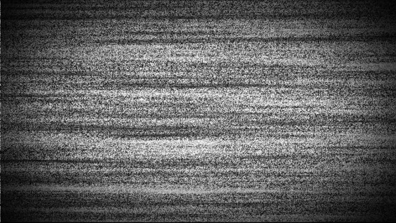 TV Interference Background - Black and White Stock Illustration ...
