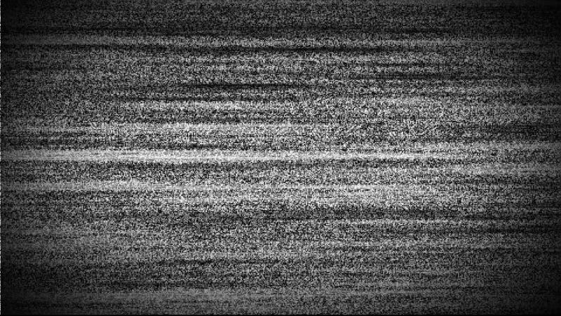 TV Interference Background - Black and White Stock Illustration ...