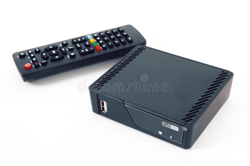 Android TV set top box stock photo. Image of multimedia - 68777460