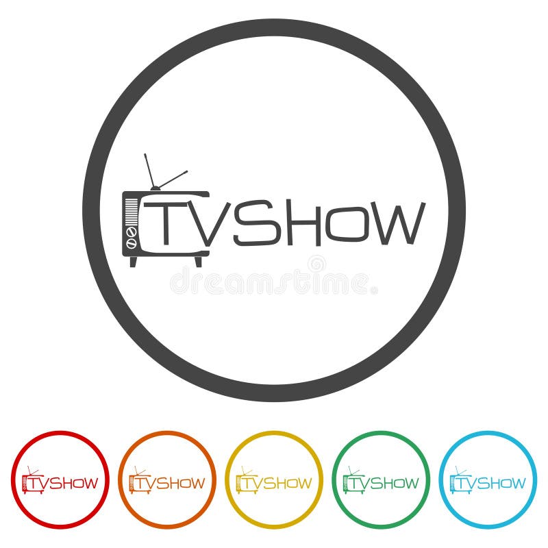 Tv Show Icons Stock Illustrations – 2,619 Tv Show Icons Stock ...