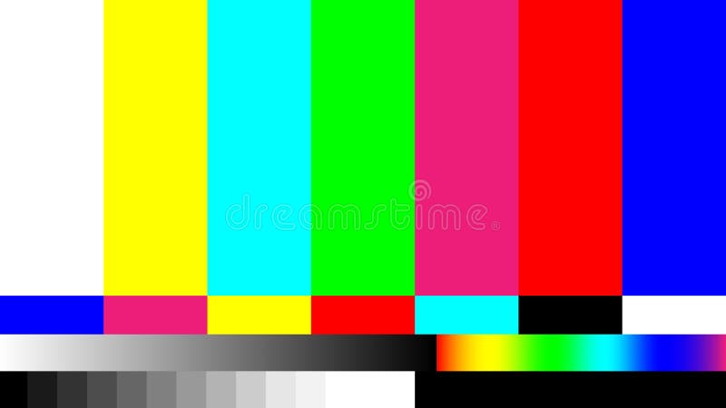 Vintage Color Tv Test Pattern Stock Illustrations – 95 Vintage Color Tv ...