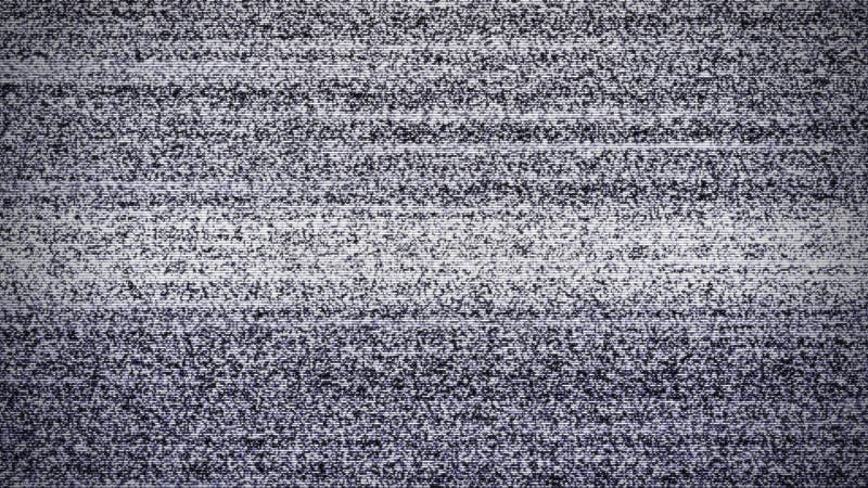 Tv Snow or Noise Background. Detuned Analog Television Stock Photo ...