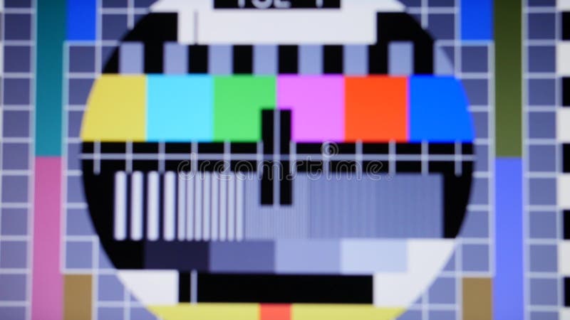 Tv Static Noise Color Bars Signal Stock Footage - Video of bars ...