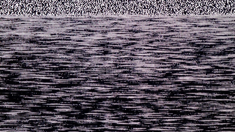 TV Static Noise Glitch Effect â€“ Original Photo from a Vintage ...