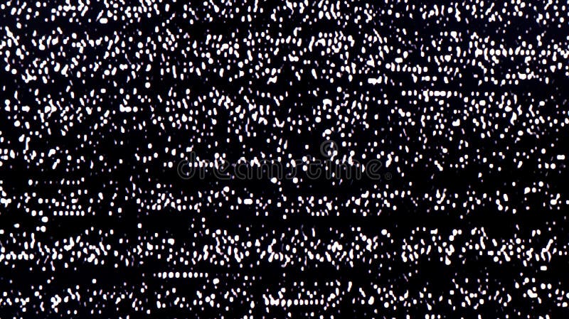 TV Static Noise Glitch Effect Stock Illustration - Illustration of ...