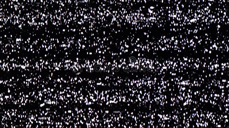 TV Static Noise Glitch Effect â€“ Original Video from a Vintage CRT ...