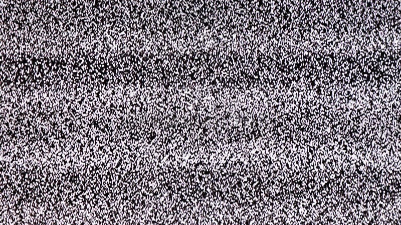 TV Static Noise Glitch Effect â€“ Original Video from a Vintage ...