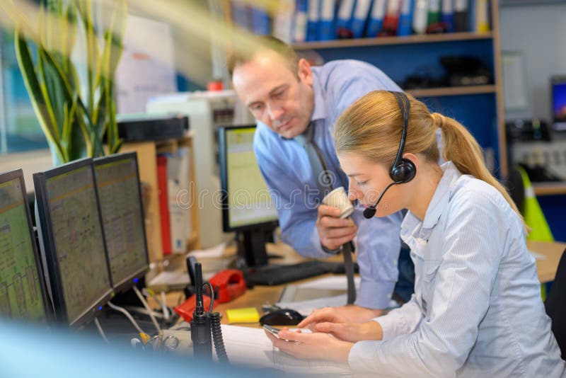 Tv Studio Staff during Working Day Stock Photo - Image of staff ...