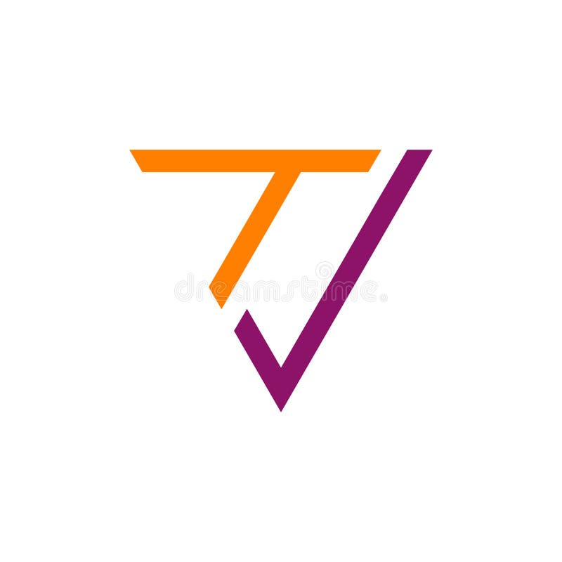 Tv or Television Text Channel Logo Design Stock Vector - Illustration ...