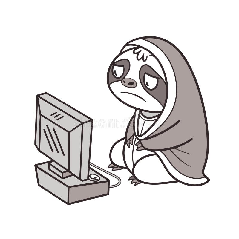 Peckish Sloth Stock Illustrations – 8 Peckish Sloth Stock Illustrations ...