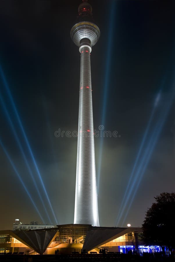 TV-Tower stock photo. Image of impressive, shine, colour - 11727082