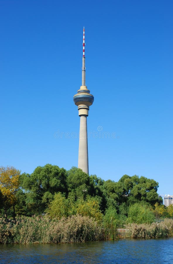Tv tower stock photo. Image of city, socialistic, central - 13127152