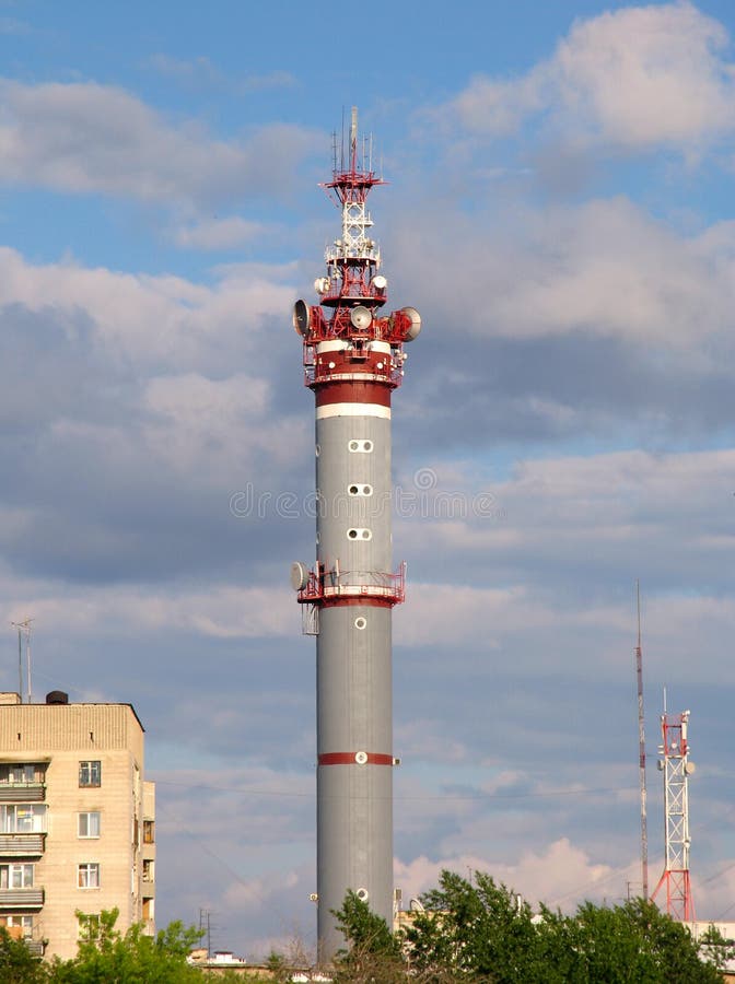 Tv tower stock photo. Image of lofty, federation, tower - 225246