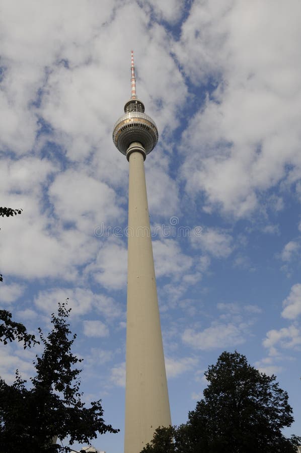 Tv Tower in at Alexandra Platz Editorial Stock Photo - Image of summer ...