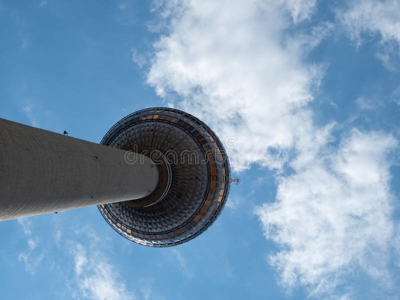 TV Tower in the Center of Berlin. Stock Photo - Image of tourism, scene ...