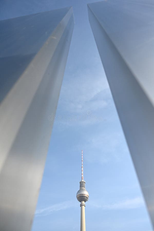 The TV Tower Located on the Alexanderplatz in Berlin, Germany Editorial ...
