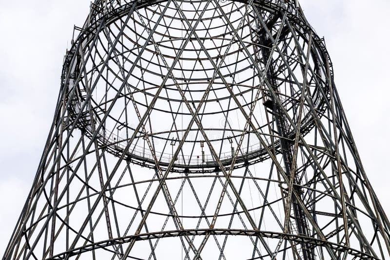 TV Tower in Moscow, Russian Television. Stock Image - Image of metal ...