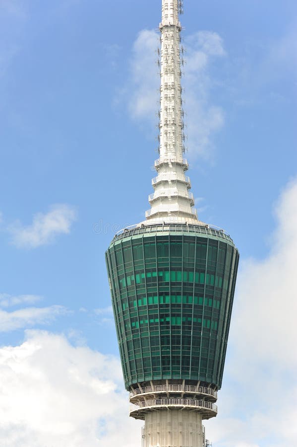 Tv tower point to sky stock photo. Image of radar, architecture - 26396758