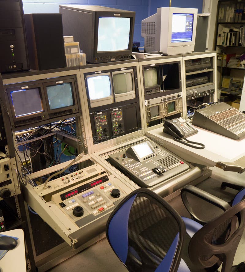 Tv montage unit stock photo. Image of digital, chair, monitor - 1668882