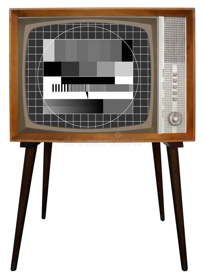 TV vieja imagen de archivo. Imagen de antigüedad, obsoleto - 6010193