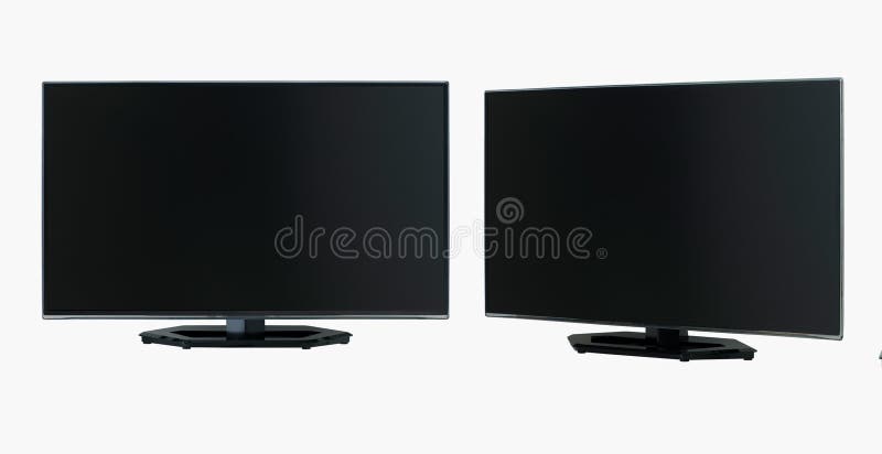 Tv on white background stock image. Image of horizontal - 103906497