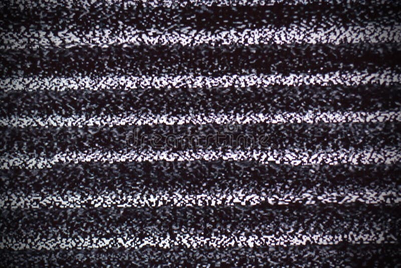 TV White Noise on Lcd Screen Stock Photo - Image of reception, screen ...