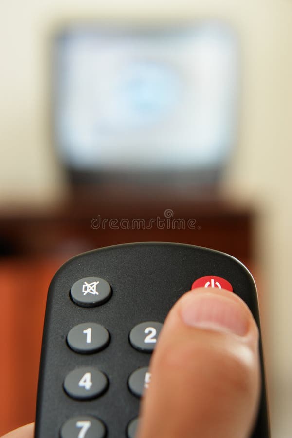 TV zapping stock image. Image of movie, portable, program - 28878109