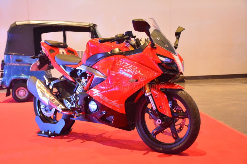 Tvs Apache Rr 310 Motorcycle at Inside Racing Motorshow in Pasay ...