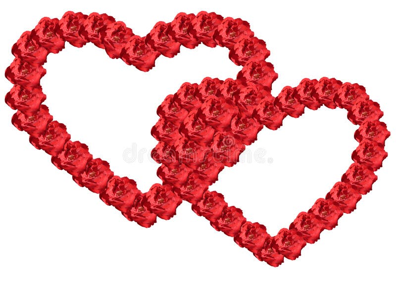 Frame hart van bloemen stock foto. Image of ontwerp, beeld - 12997754