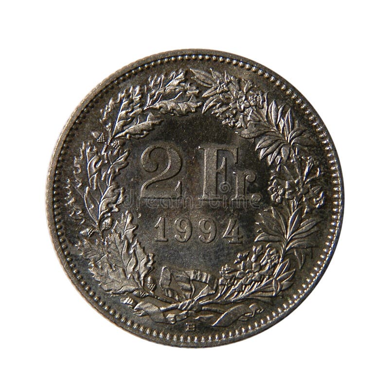 Twee Franse franken stock foto. Image of europa, leven, verkoop - 12464