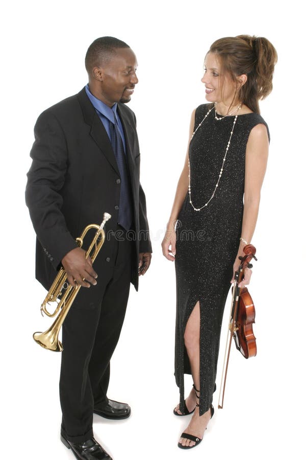 Twee Musici 2 stock foto. Image of parels, samenvoegen - 1079618