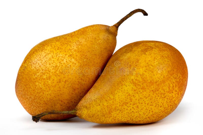 Twee Peren stock foto. Image of geel, peren, voedsel - 13634496