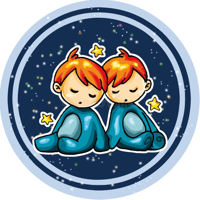 Tweeling stock illustratie. Illustration of kind, datum - 16605829