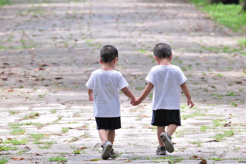 Tweeling broers stock foto. Afbeelding bestaande uit kinderjaren - 29087030