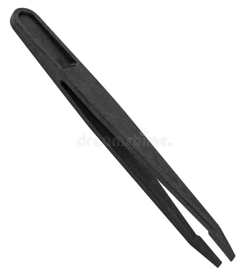 Tweezers, a Tool for Manipulating Small Objects, on White Background ...