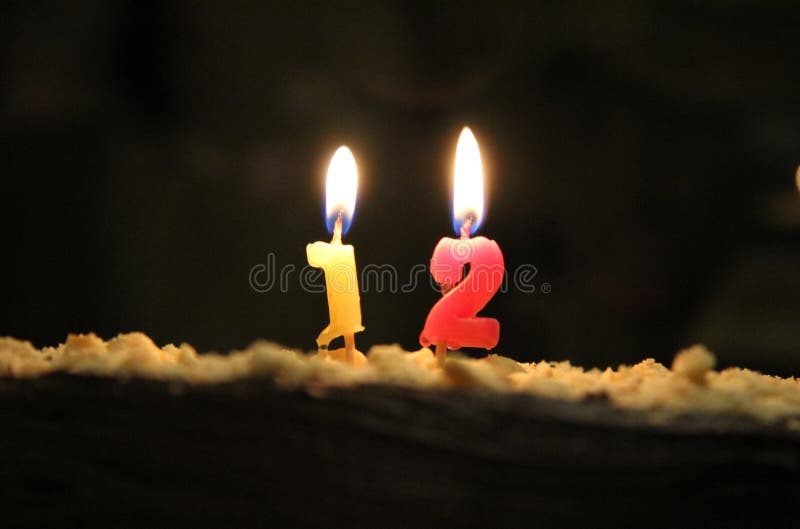 Twelfth birthday stock photo. Image of celebration, colored - 65311818