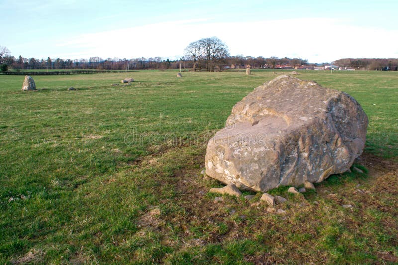 Twelve Apostles Stone Circle Stock Image - Image of scotland ...