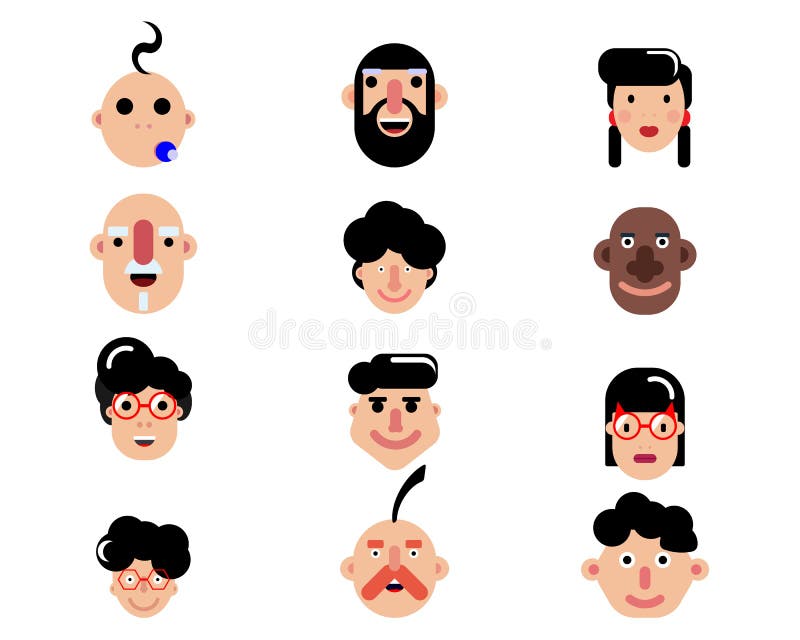 Twelve Faces Stock Illustrations – 228 Twelve Faces Stock Illustrations ...