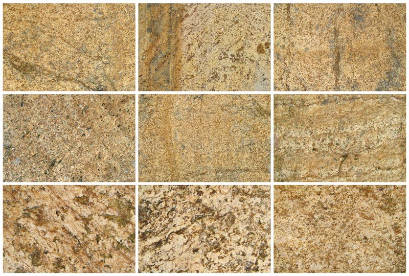 Twelve Natural Limestone Background or Textures Stock Photo - Image of ...