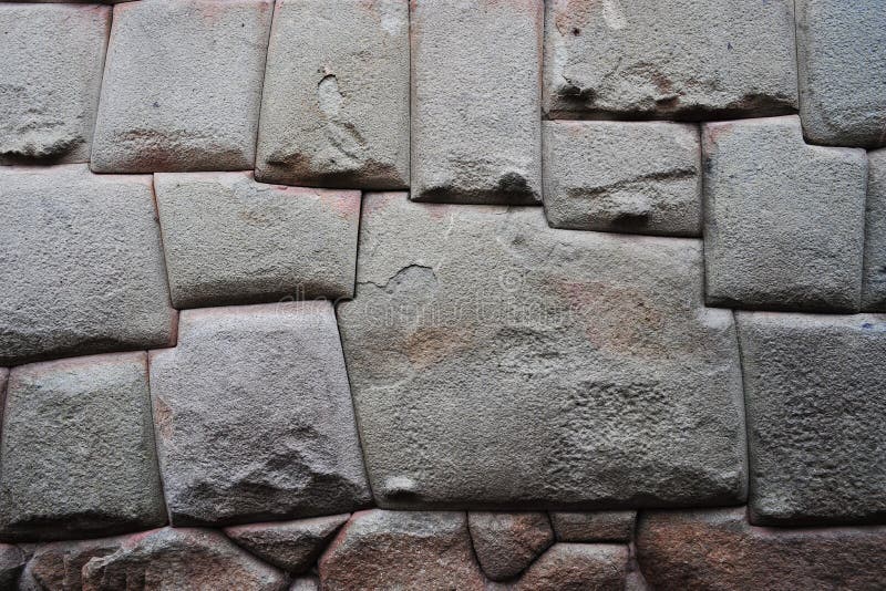 Twelve Sided Stone in the Inca Wall. Finest Example of Inca Masonry and ...
