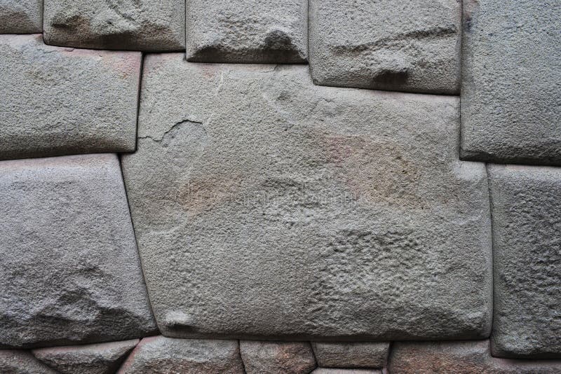 Twelve Sided Stone in the Inca Wall. Finest Example of Inca Masonry and ...