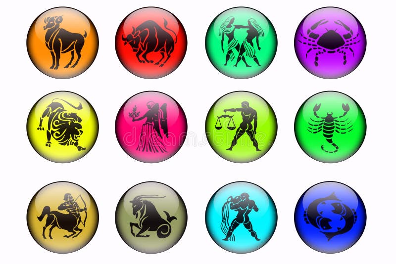 Vector Signs Of Zodiac Stock Vector Illustration Of Star 16791884