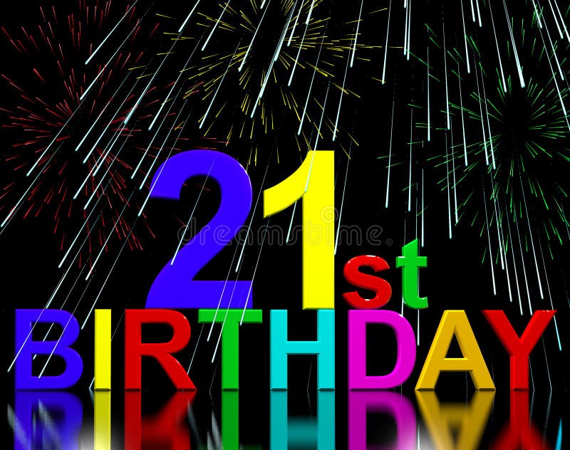 21st Birthday Stock Illustrations – 1,508 21st Birthday Stock ...