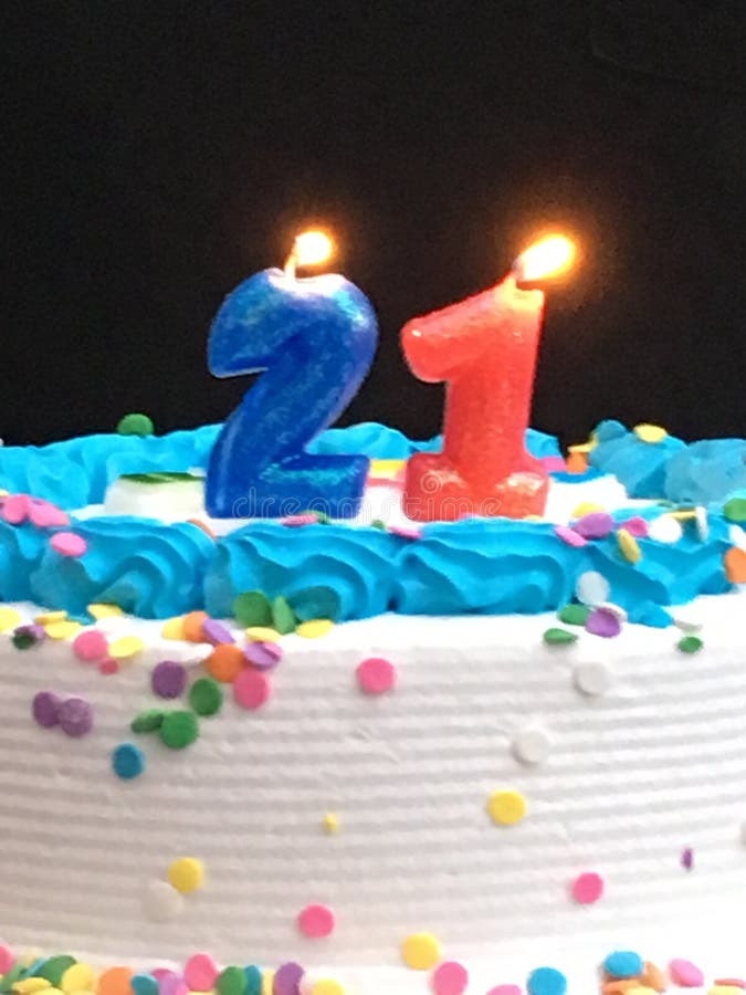 Twenty first Birthday cake stock photo. Image of twenty - 97814508