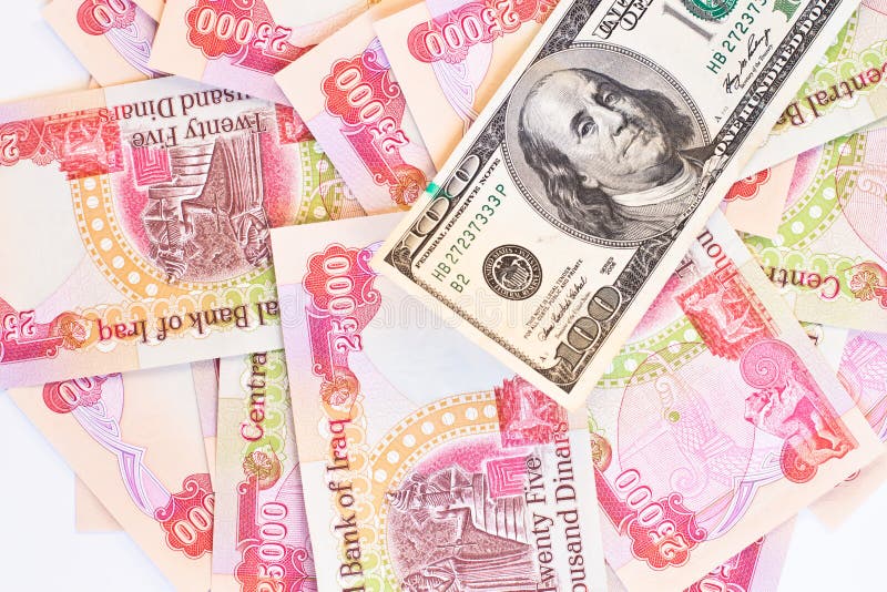 Twenty five thousand notes stock photo. Image of iraq - 25835660