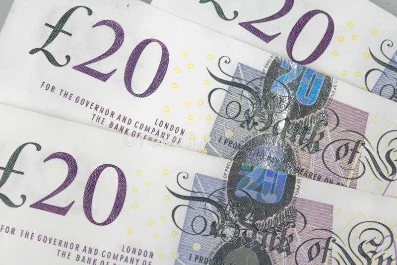Twenty Pound Notes editorial photography. Image of spread - 47100007