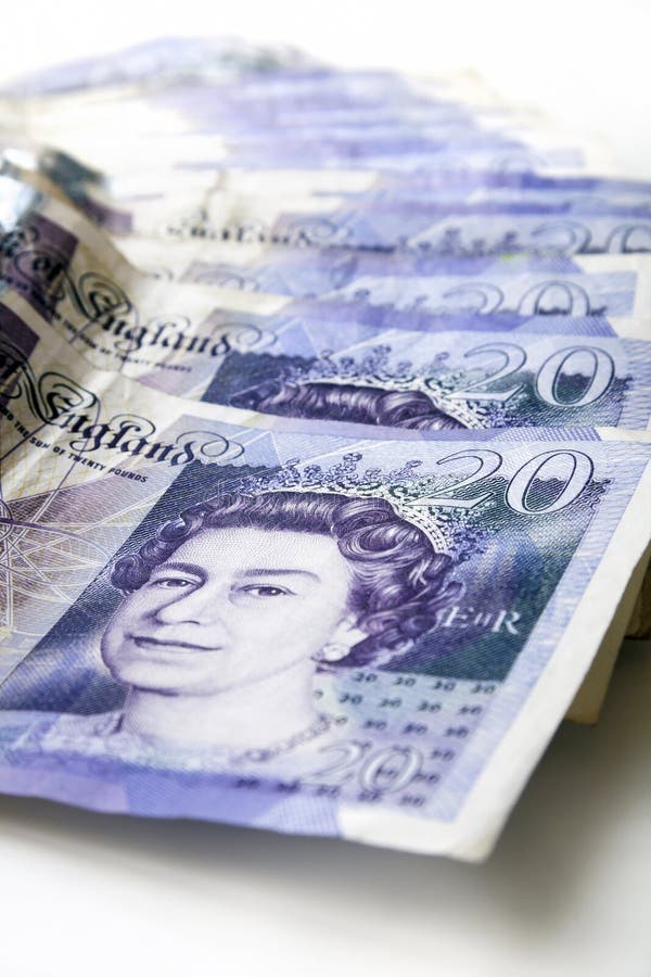 Twenty pound notes editorial photography. Image of currency - 30992972